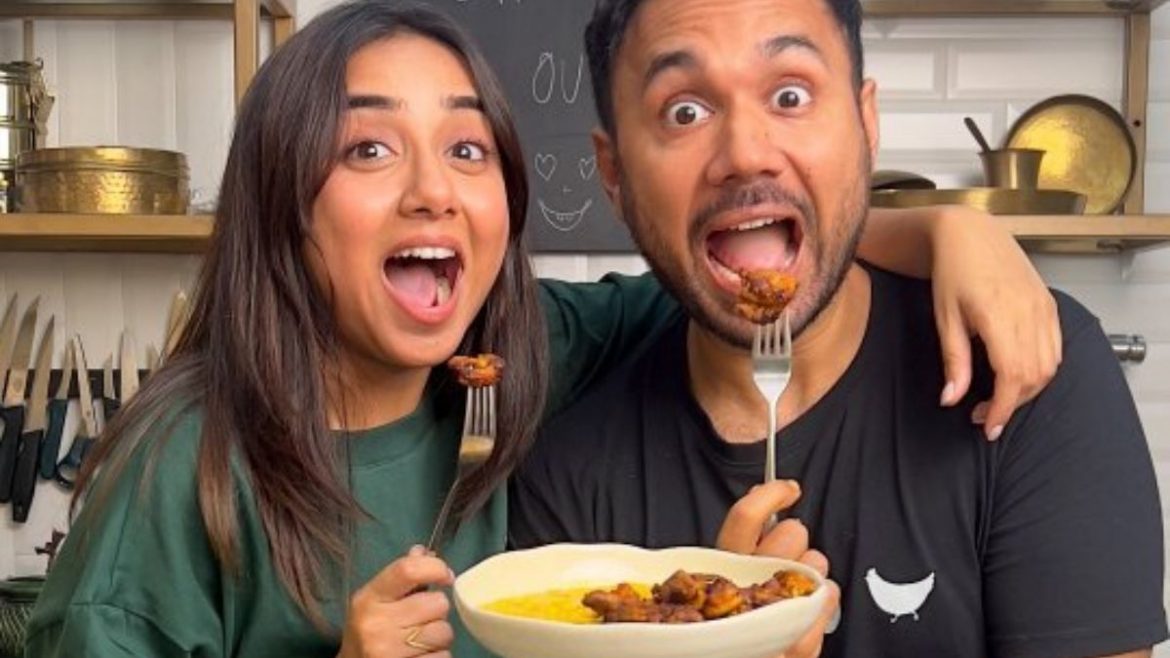 Chef Saransh Goila And Prajakta Koli Make Delishaas Magic Chicken Fry We