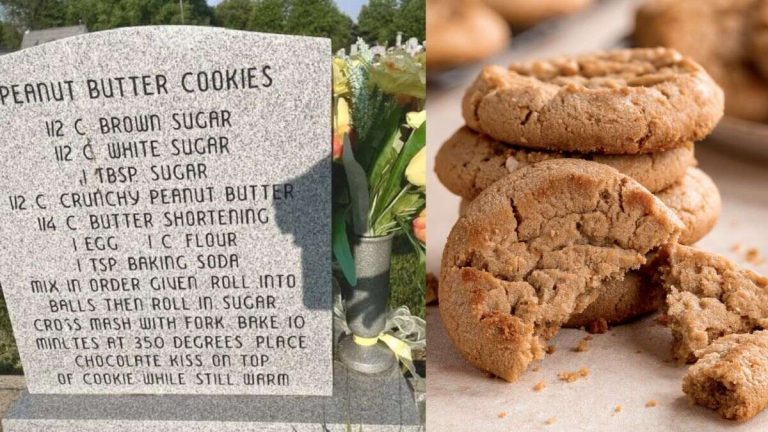 Taking Recipe To The Grave, Quite Literally! An Engraved Recipe On A ...