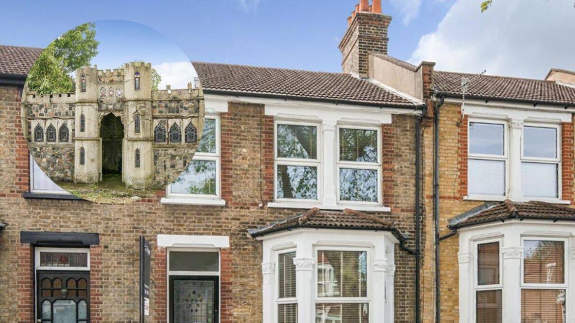This 3-Bedroom London Home With A Stone Castle In The Garden Can Be ...