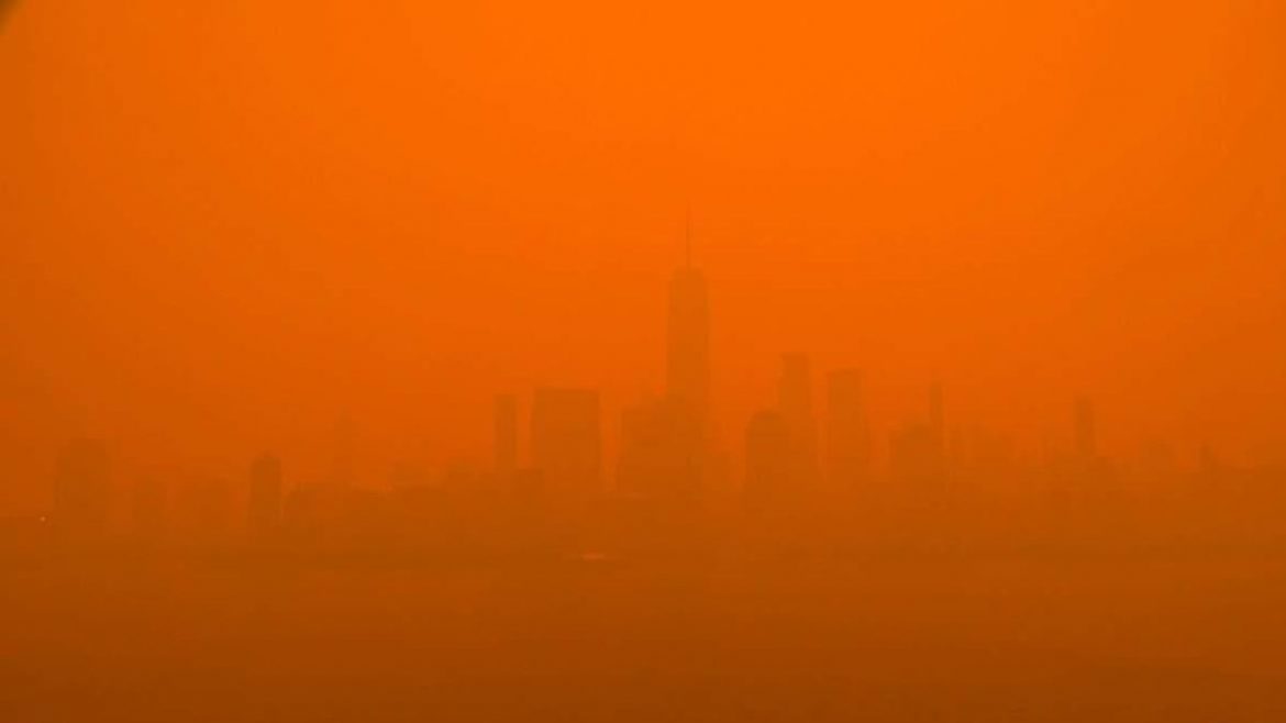 New Yorkers Woke Up To Orange Sky Due To Canada Wildfire. Check Out ...