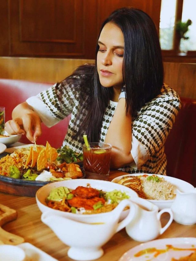 Neha Dhupias Foodie Diaries Include Pizza Desserts And More At This Mumbai Cafe And Bar