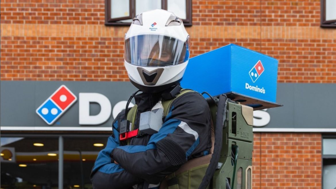 It's A Bird, A Plane, It's Pizza! Domino's Delivery Agents Use Jetpacks ...