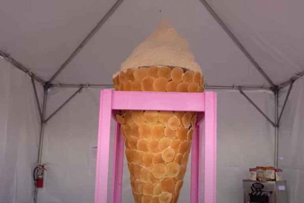 YouTuber Matthew Beem Just Built The World's Largest Ice Cream Cone ...