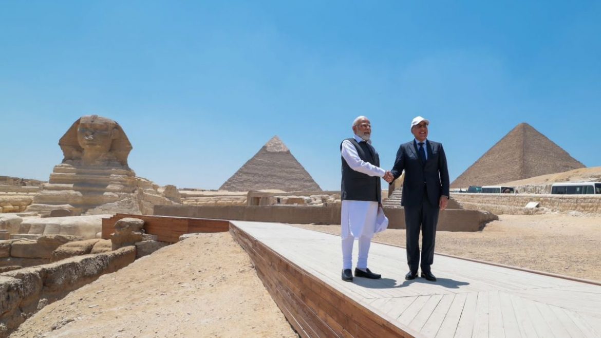 From Pyramids Of Giza To Al-Hakim Mosque, 5 Highlights Of PM Modi's ...
