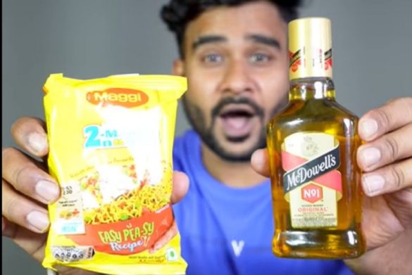 Daaru Wali Maggi, Anyone? Man Cooks Whiskey Maggi And The Internet Fumes