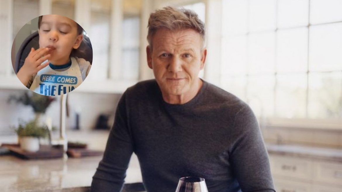 Gordon Ramsay Finds His "Mini Me", Calls Him Masterchef Junior Junior ...