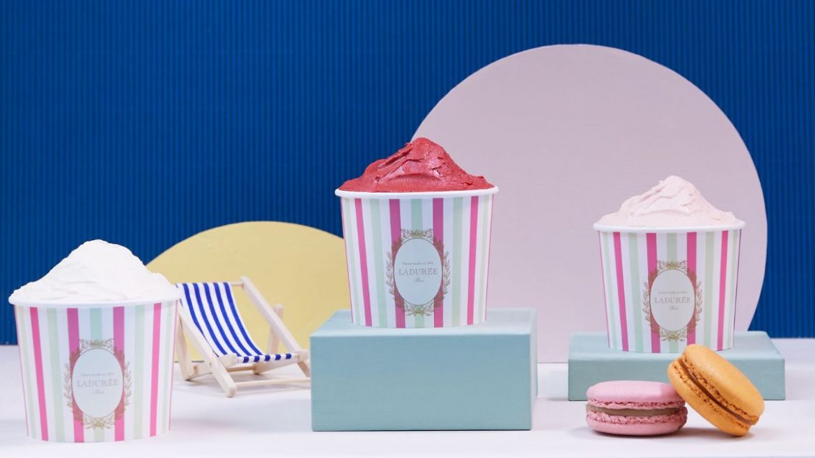 Delicate Rose To Aromatic Coffee: Ladurée Introduces Exquisite Ice ...