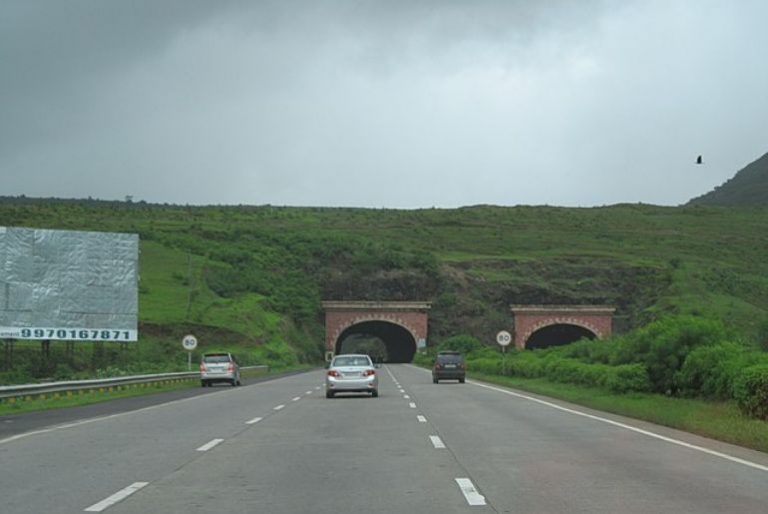 Mumbai-Pune Expressway:13-Km Viaduct-Bridge-Tunnel Between Khopoli ...