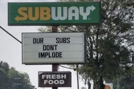 Netizens Slam Subway For Putting Up Sign With A Satirical Take On ...