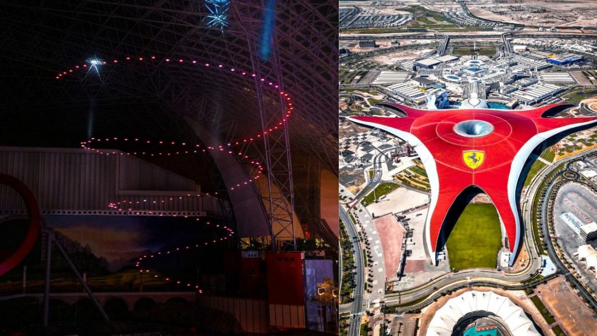 Ferrari World Abu Dhabi Is Back With The Dazzling Drone Show This Summer. Sky Shall Be Lit!