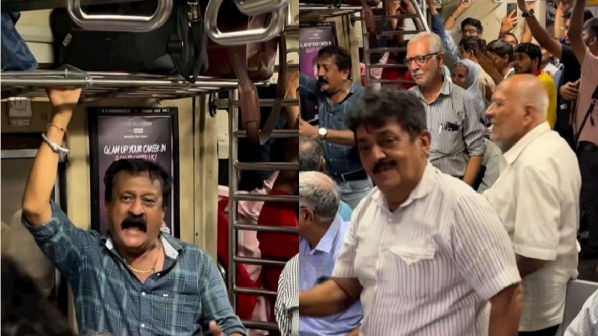 Viral Video: Men Dance & Sing On "Kaanta Laga" Song In A Mumbai Local Train