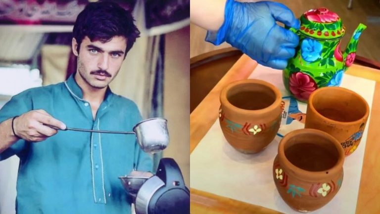 Pakistan's Viral Blue-Eyed Chaiwala, Arshad Khan Opens A Chai Shop In ...