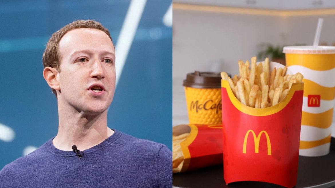 From Fries to McFlurry, Mark Zuckerberg's 4,000-Calorie Diet Is Massive; He Calls It Delicious