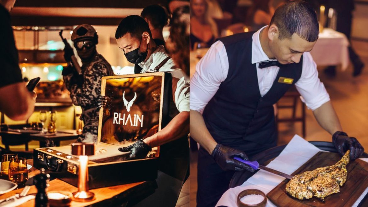 Indulge In 24k Gold-Plated Steak That Comes With Security, Performances ...