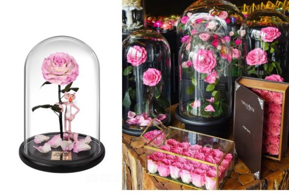 Dubai Bling Fame Ebraheem's Forever Rose Celebrates Pink Panther's 60th ...