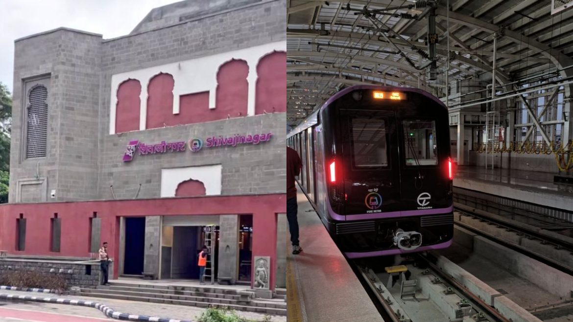 Pune’s New Shivajinagar Metro Station Looks Like A Regal Fort. Check ...