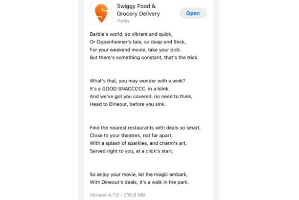Swiggy’s New App Update Message Has All The Pop-Culture References We ...