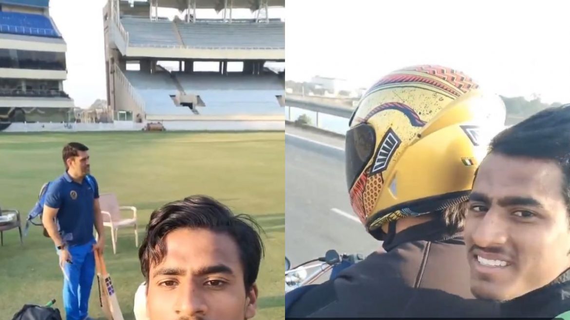 Cricketer Gets A Lift From MS Dhoni In Ranchi. Netizens Are Impressed With MSD's Simplicity