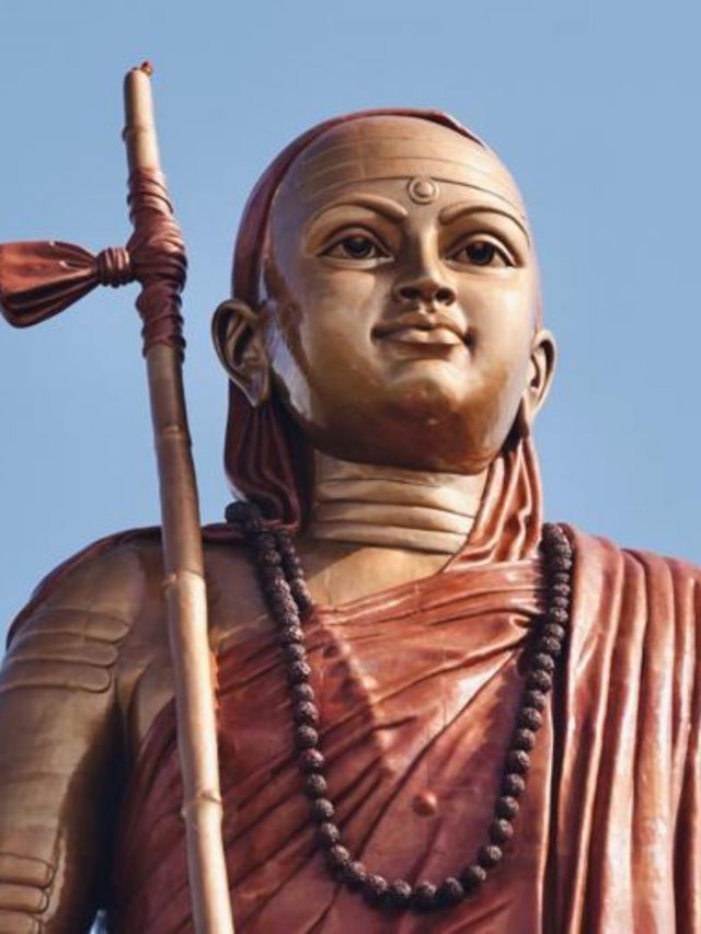 7 Facts About The New 108 Ft-Tall Adi Shankaracharya Statue In MP’s ...