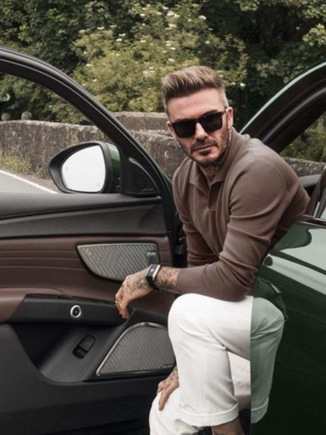 David Beckham Is In Kobas, Croatia Enjoying Lunch At Gastro Mare Kobaš! Take A Look.