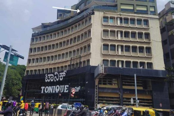 We Spotted Virat Kohli's One8 Commune Sign Near Bangalore's Chinnaswamy ...