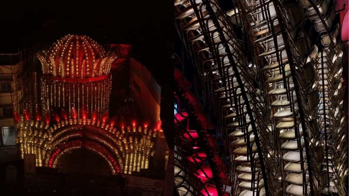Durga Puja 2023: This Kolkata Pandal Is Adorned By Repurposing 12,000 ...