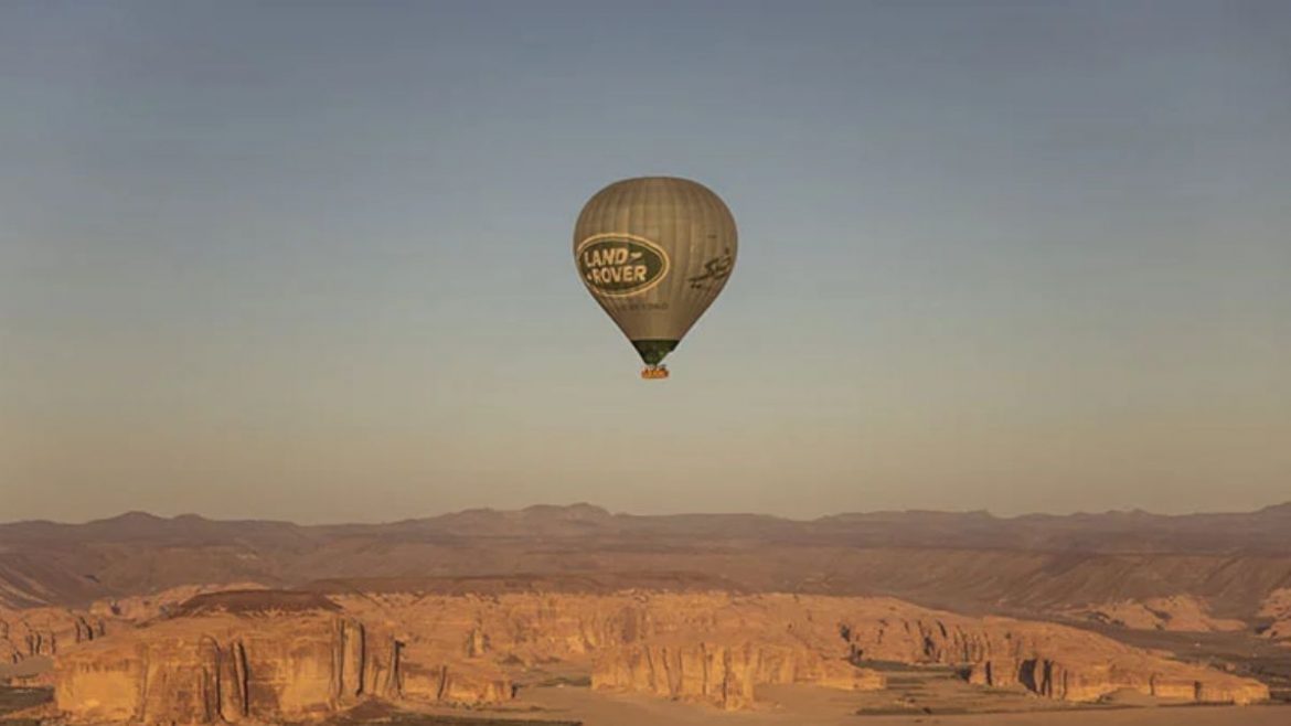 Up Above AlUla So High! New Hot Air Balloon Ride Above The AlUla Skies ...