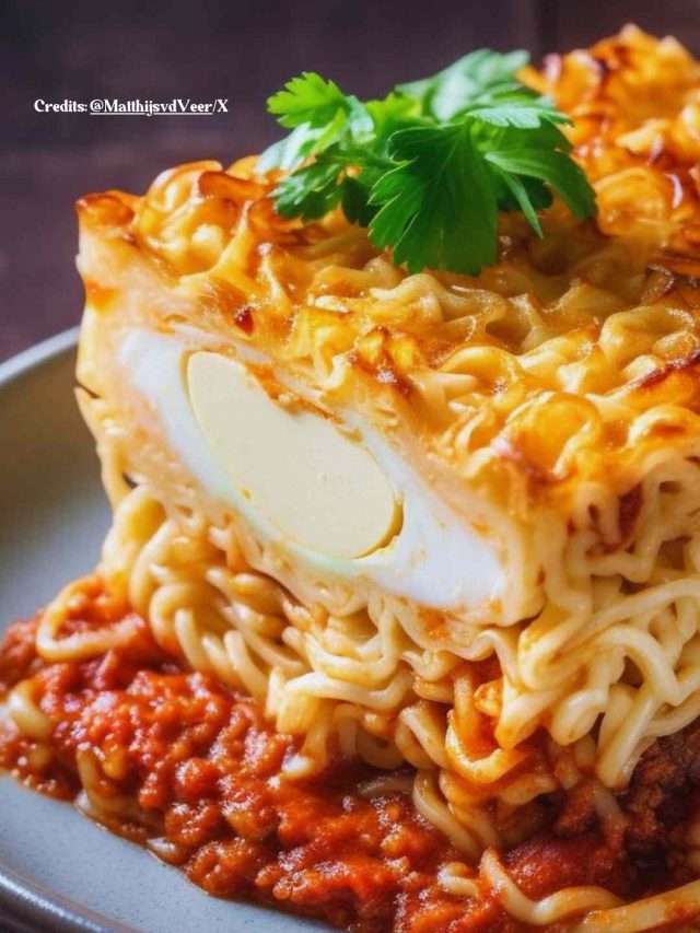 Heard Of The Viral TikTok Ramen Lasagna? Here's An Easy Peasy Recipe!