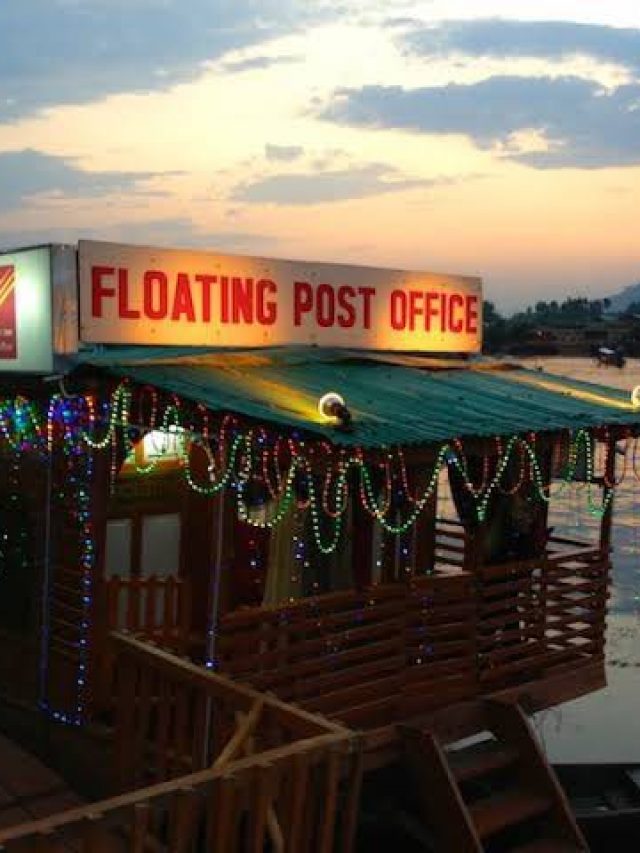 In Pics: World's Only Floating Post Office On Kashmir's Dal Lake