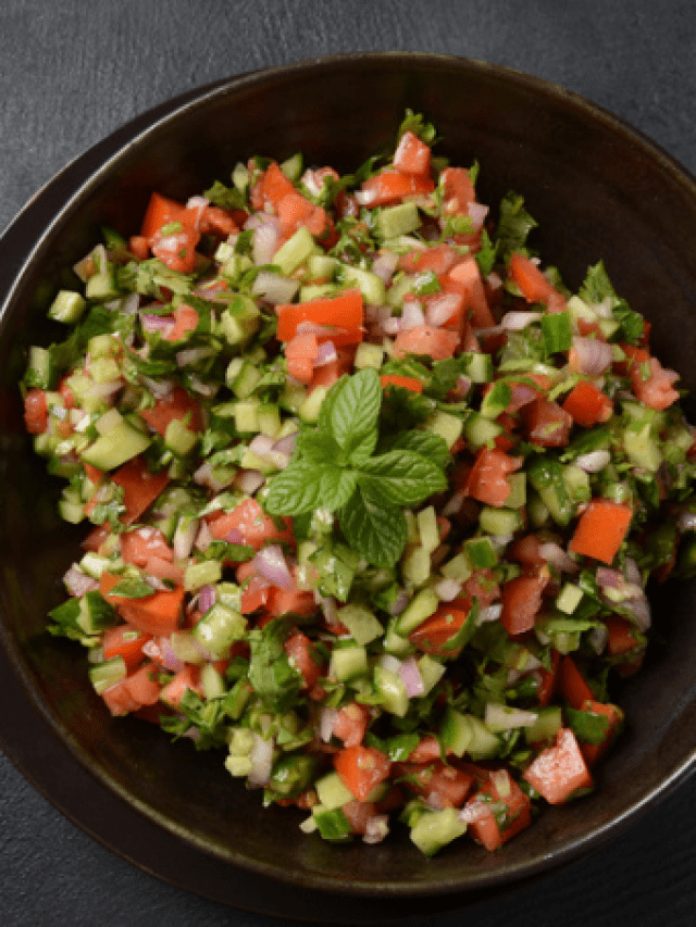 Recipe: Make A Light Crunchy Persian Salad, Shirazi Salad For Dinner