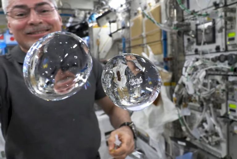 Water, Earth & Fire: NASA Scientists Conduct Mesmerising Space ...