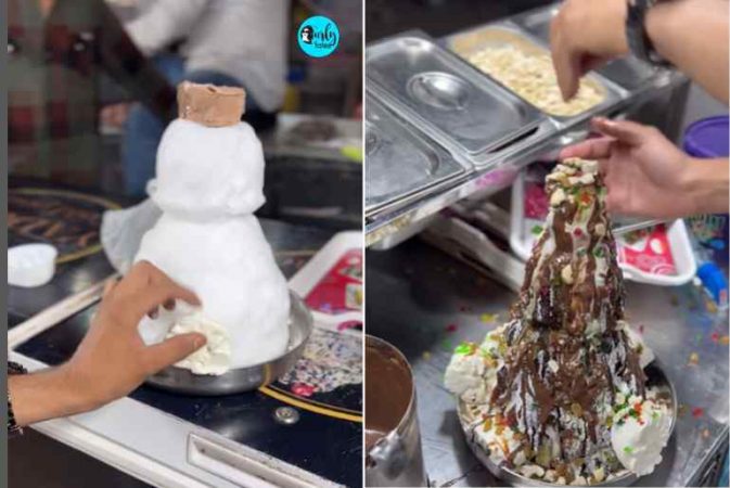 THIS Street Shop In Surat Serves A 20-Inch-long Gola That Comes Loaded ...