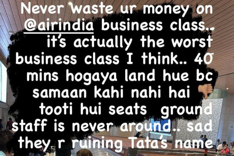 "It's Actually The Worst Business Class I think", Rants Aly Goni ...