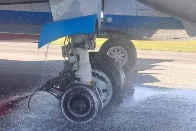 Boeing 737-800 Loses Wheel While Departing From Johannesburg Airport ...