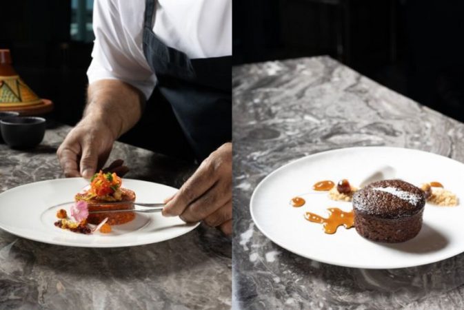 Michelin Star Chef Greg Malouf With Executive Chef Sonu Koithara ...