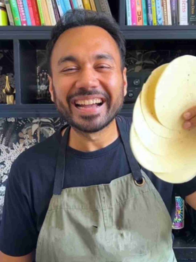 Chef Saransh Goila Is Making Cannelloni Out Of Papad And It Looks Quite