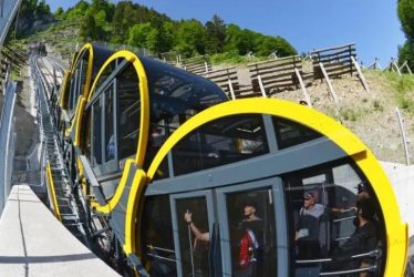 This Steepest Funicular Railway On Earth In Switzerland Offers A ...