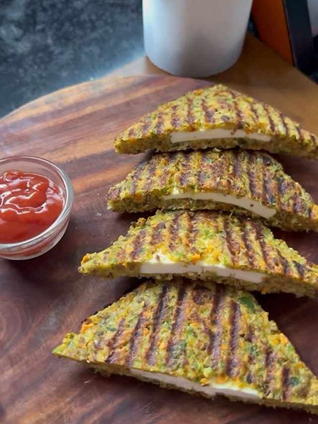 Breadless Sandwich! Make This Tasty & Healthy Sprouts Sandwich Without ...