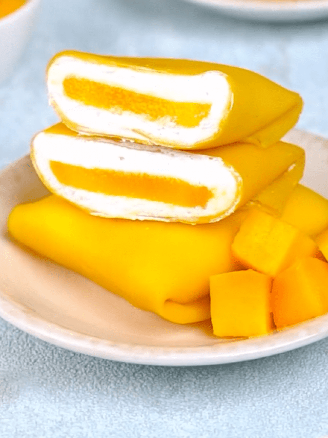 These Mango Crepes Will Make You Drool At First Sight; Recipe Inside