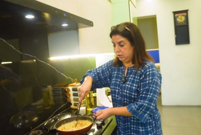Farah Khan Cooks Her Mother's Favourite Parsi Style Ande Ki Akuri ...