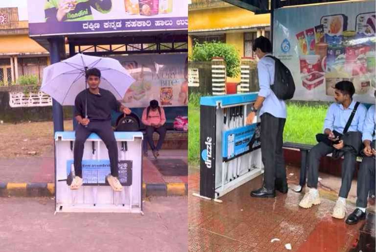 Mangalore Man Makes ‘Drizzle’, India’s First Umbrella Rental Platform ...