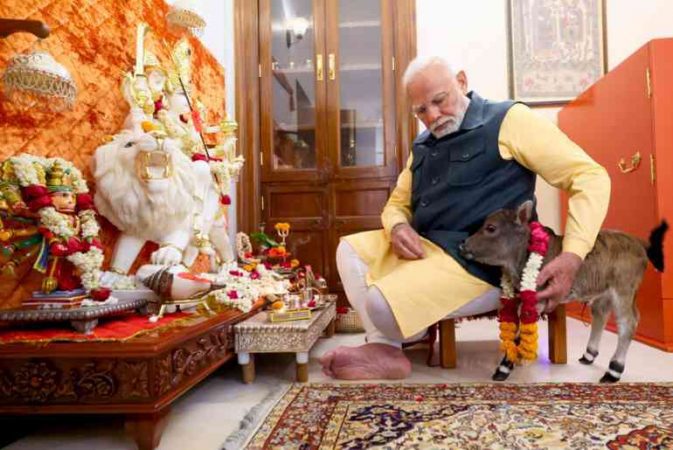 Meet Deepjyoti, PM Modi's Adorable "New Member" At 7, Lok Kalyan Marg!