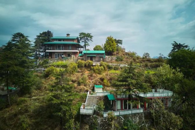 With Panoramic Views, Rustic Charm, And More, This Log Hut In Mussoorie ...