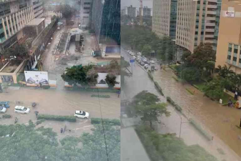 Bengaluru Rains: Amid Heavy Downpour, 300-Acre Manyata Tech Park ...