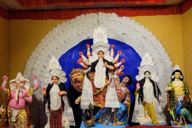 Durga Puja 2024: Sodepur Sahid Colony Boasts Of World's Tallest Durga ...