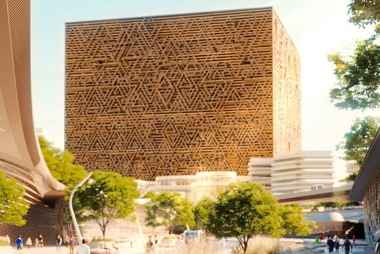 Mukaab Riyadh: Saudi Arabia Begins Construction On Massive Gold Cube ...