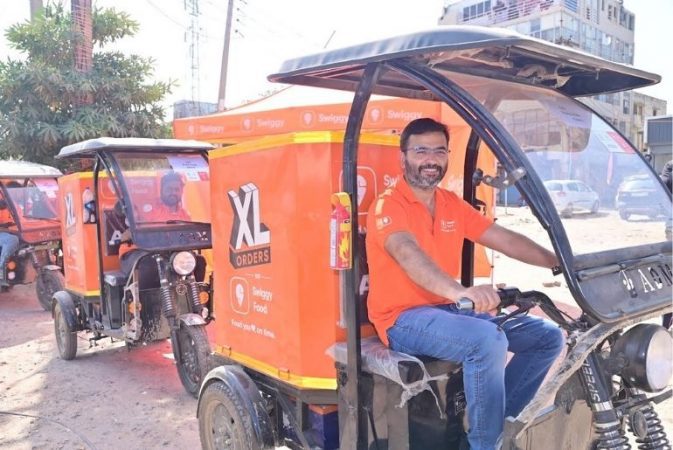 Ahead Of Festive Season, Swiggy Launches XL EV Fleet In Gurugram For ...