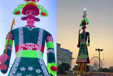 Delhi: Built In 4 Months, This 211 Ft Long Ravan Effigy Is The Tallest ...