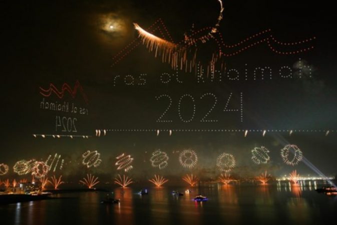 With Fireworks & Drone Display Spanning 4 Km, RAK Is Eyeing For A ...