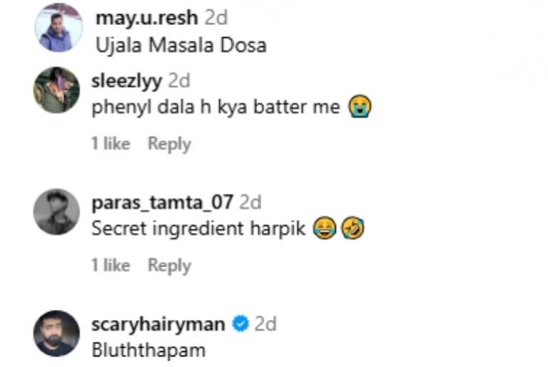 Man Reacts To Viral Video Of Vendor Making Blue Dosa; Says Secret ...